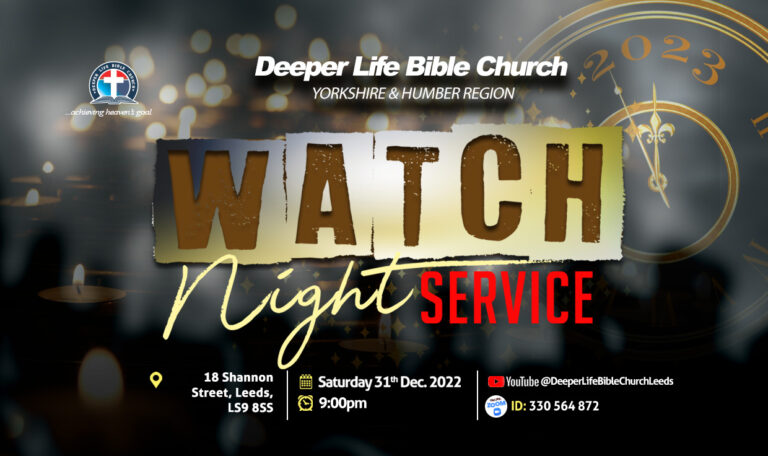 Watch Night Service – DCLM Yorkshire